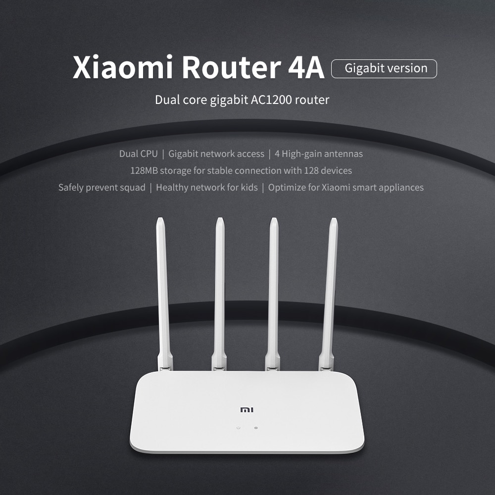 Jual Xiaomi Mi Router 4a Gigabit Edition Dual Core Ac1200 4